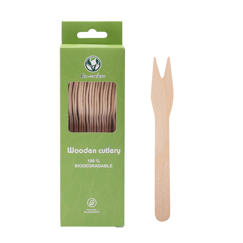120mm Compostable Disposable Wooden Chip Forks from China manufacturer ...